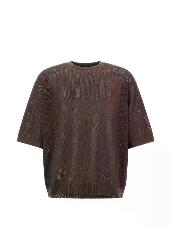 Herno Crew-neck T-shirt - Brown
