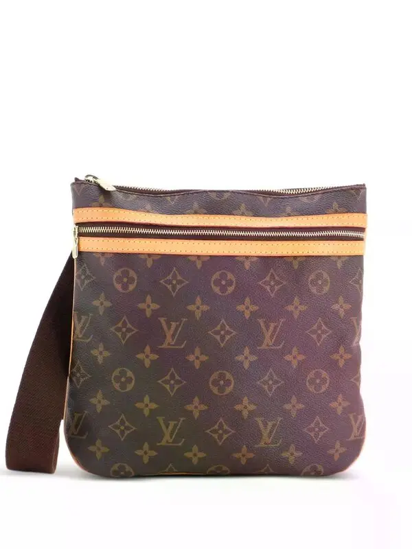 LOUIS VUITTON Monogram Canvas Bosphore Pochette Crossbody Bag - Brown