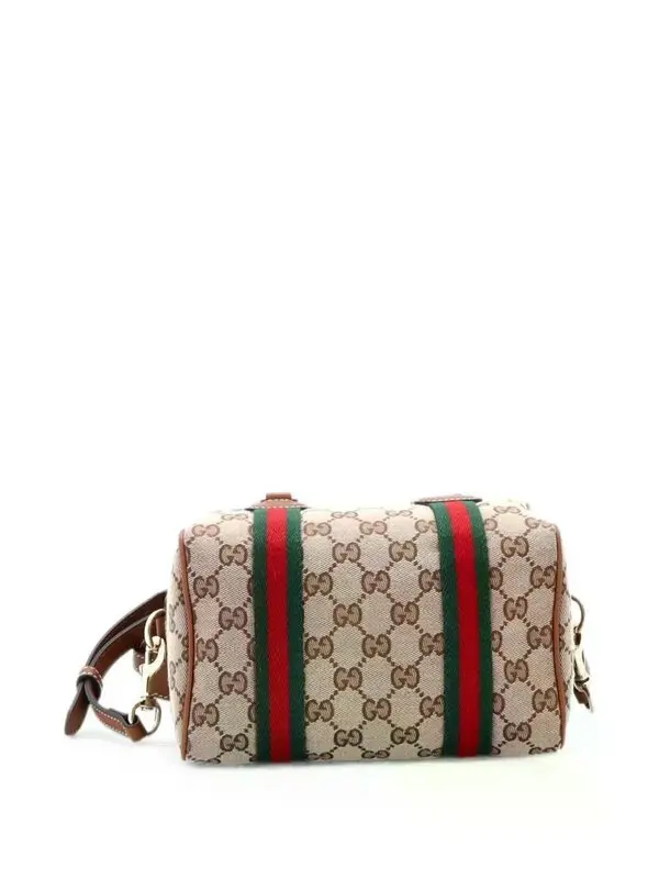 Gucci Gg Canvas Mini Boston Bag