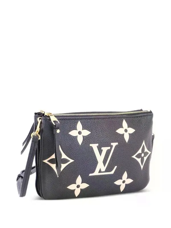 LOUIS VUITTON Double Zip Pochette Bag