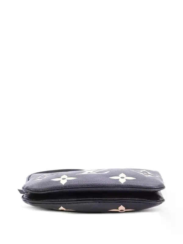 LOUIS VUITTON Double Zip Pochette Bag