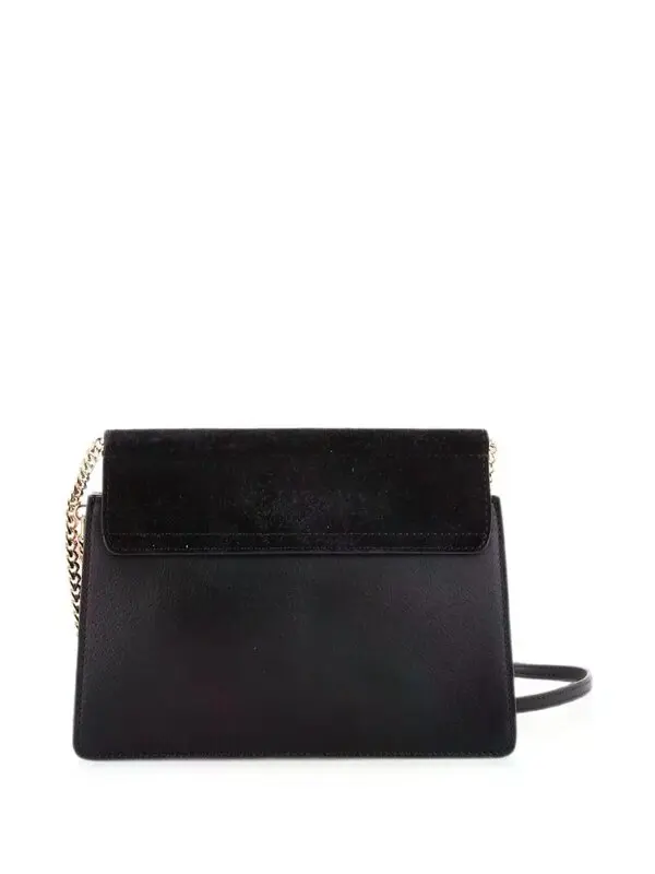 Chloé Faye Chain Shoulder Bag - Black