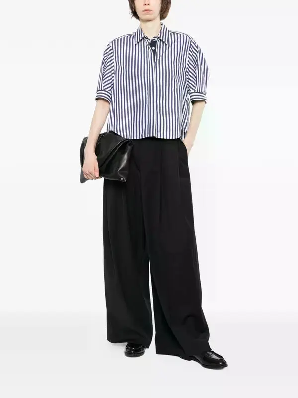 SYSTEM Tuck-detail Tailored Trousers