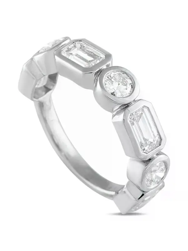 LB EXCLUSIVE 18k White Gold Diamond Eternity Ring