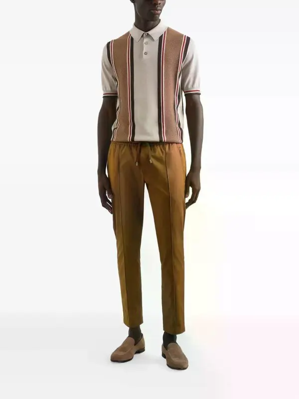 Dolce & Gabbana Stretch-silk Polo Shirt