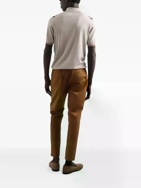 Dolce & Gabbana Stretch-silk Polo Shirt