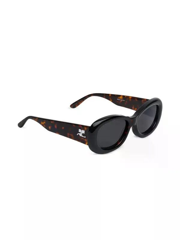 COURREGES Reve Oval Sunglasses
