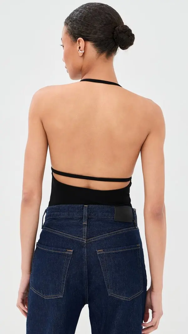 COURREGES Bikini Jersey Top
