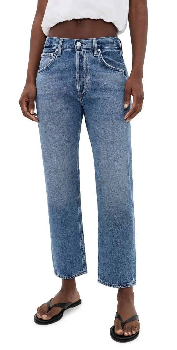 Citizens Of Humanity Winslow Boyfriend Cropped Jeans - Solstice