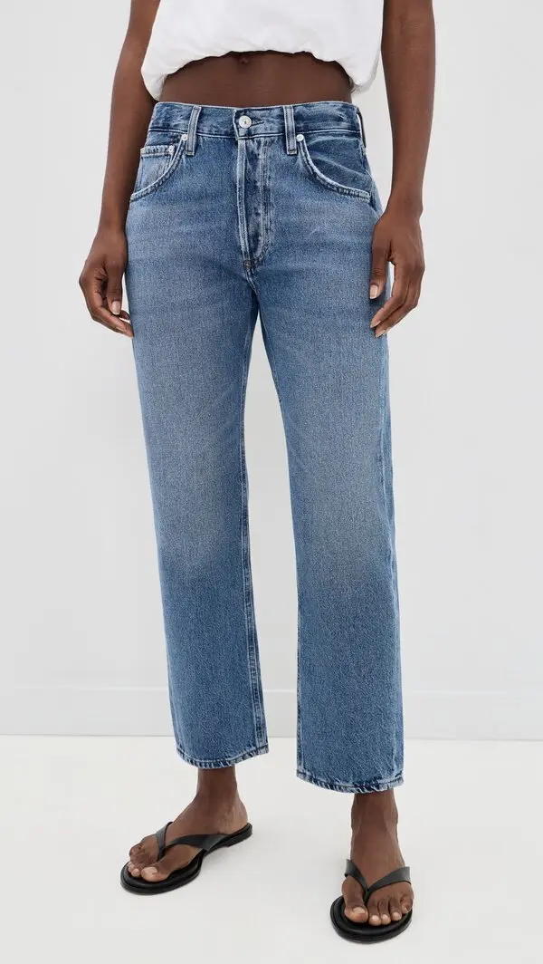 Citizens Of Humanity Winslow Boyfriend Cropped Jeans - Solstice
