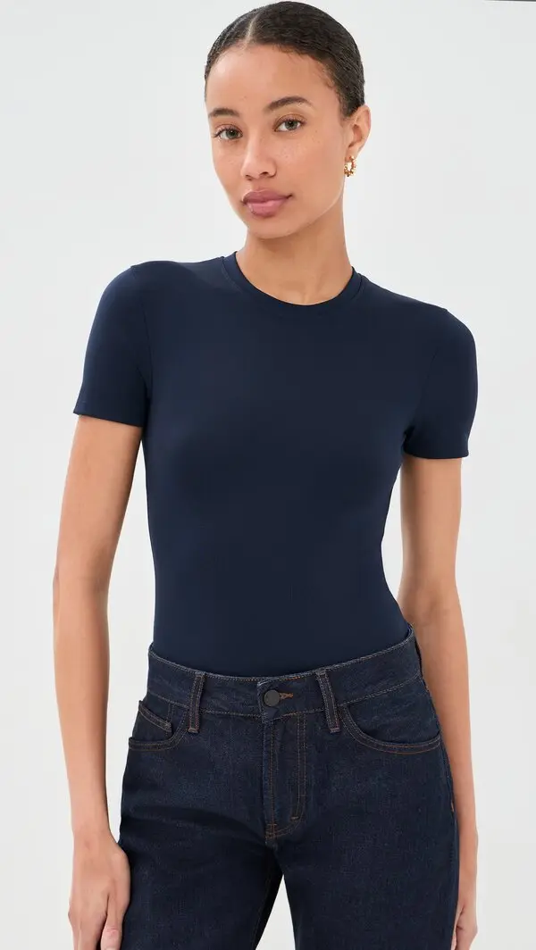 Wardrobe.NYC Opaque Tee Bodysuit