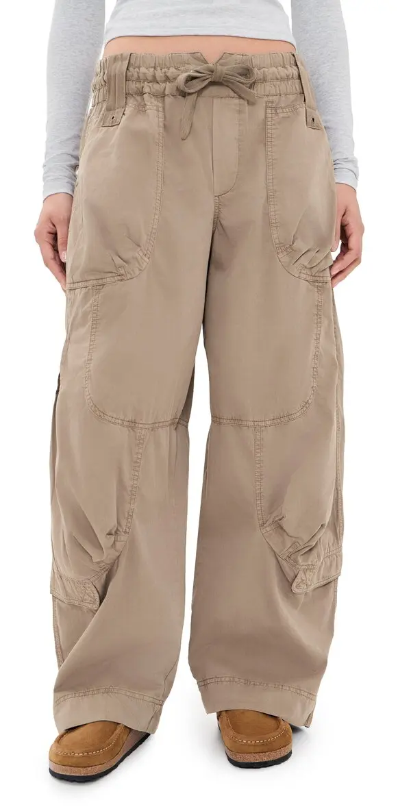 Free People Onset Parachute Pants - Dusted Cocoa