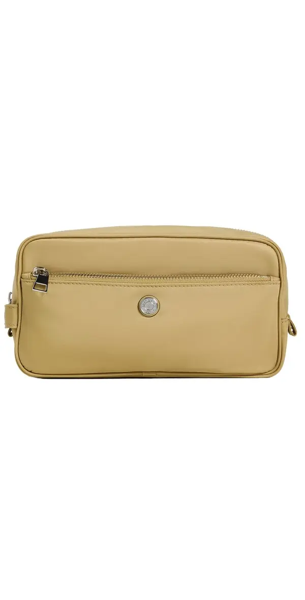 Tory Burch Twist Large Cosmetic Case - Warm Bread