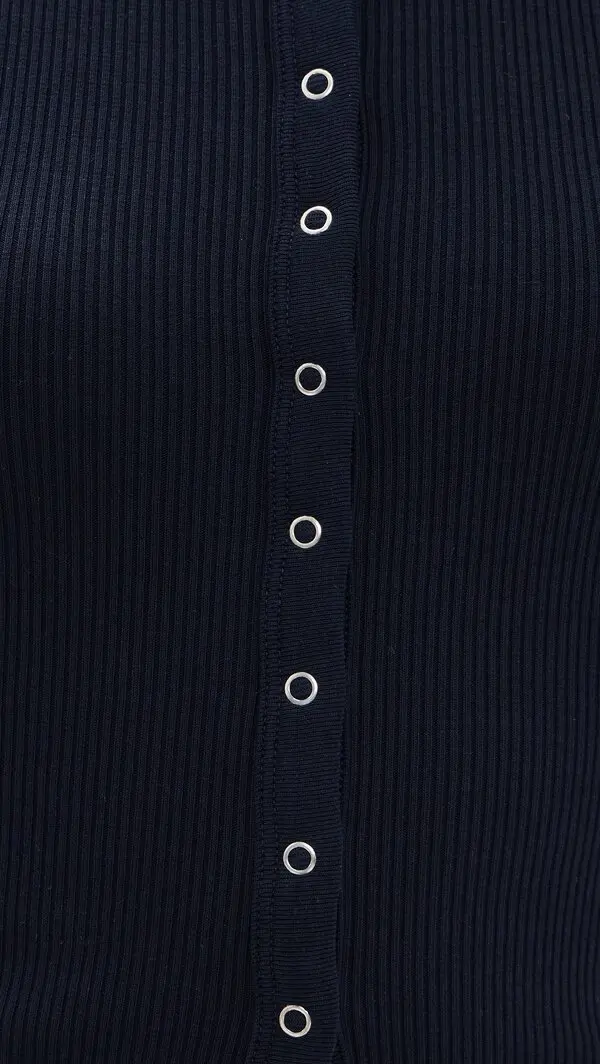 Citizens Of Humanity Tabby Short Sleeve Cardigan - Navy