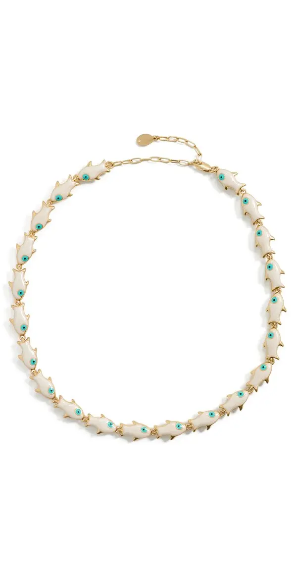 Clare V. Pearl Sardine Necklace