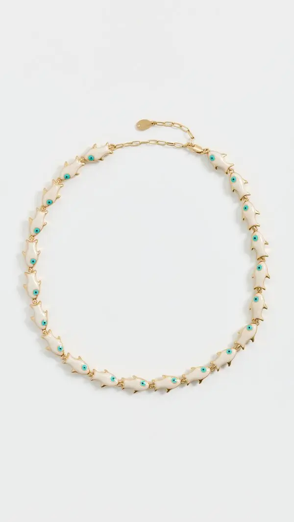 Clare V. Pearl Sardine Necklace