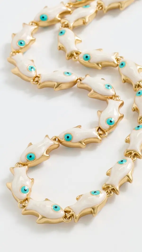 Clare V. Pearl Sardine Necklace