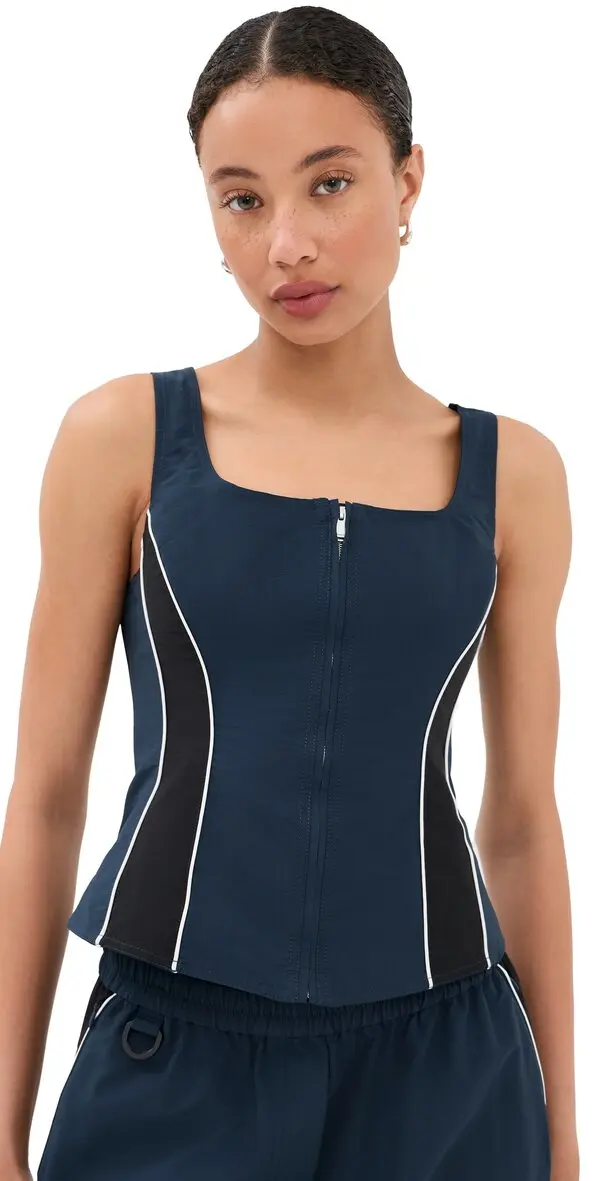 Simkhai Aya Bustier Top - Midnight Multi