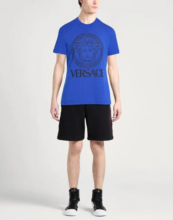 Versace T-shirt Size Cotton - Blue