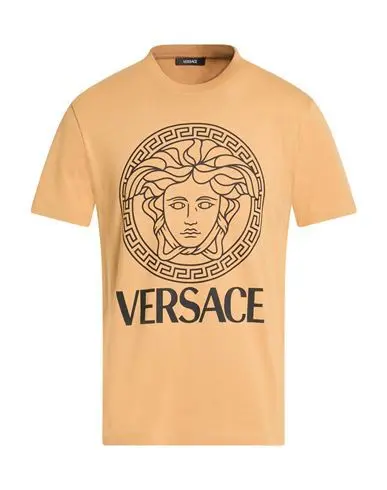 Versace T-shirt Size Cotton - Camel