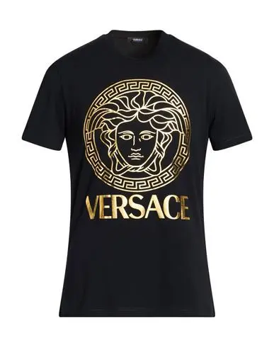 Versace T-shirt Size Cotton - Black