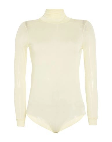 MAISON MARGIELA Viscose Turtleneck Bodysuit - Yellow