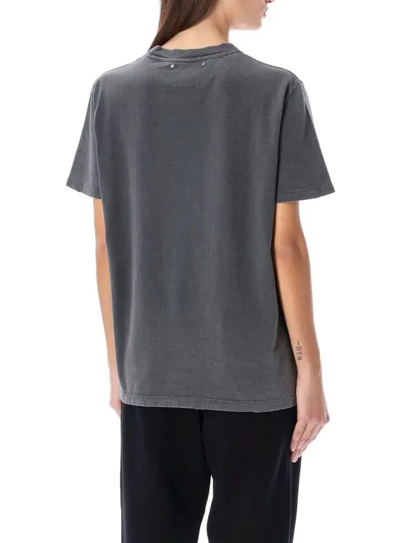 GOLDEN GOOSE Embellished Neck T-shirt