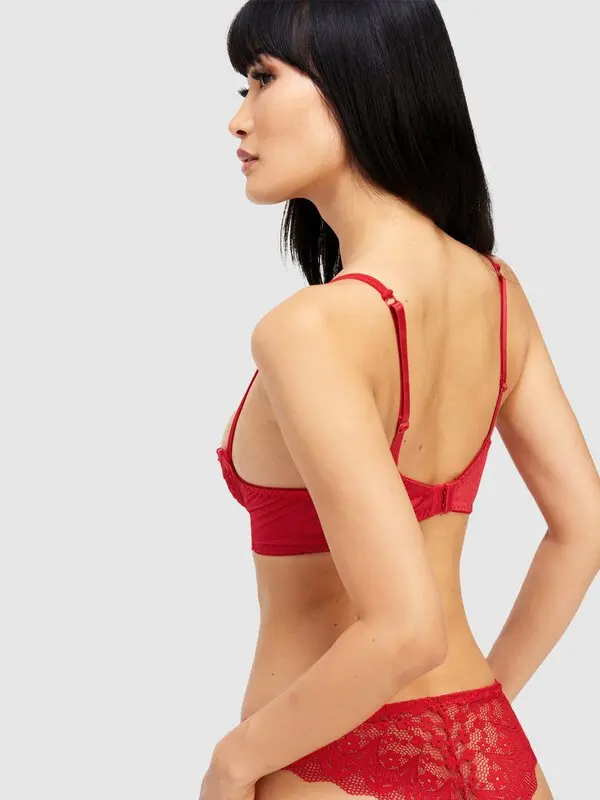 Frederick's Of Hollywood Tammie Open Cup Bra