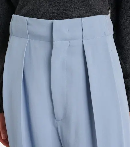 Victoria Beckham Pleated Tapered Pants