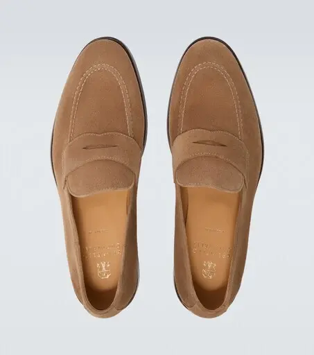 Brunello Cucinelli Suede Loafers