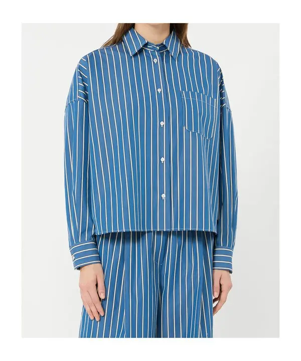Max Mara Collared Long-sleeved Shirt