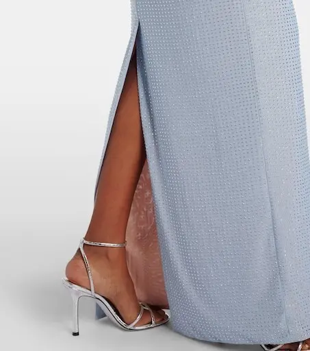 AREA Crystal-embellished Gown
