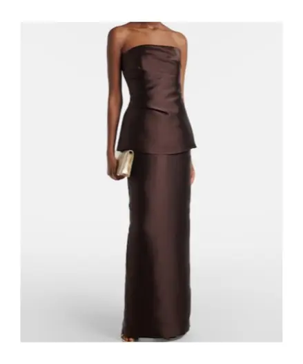 Solace Lucille Satin Gown