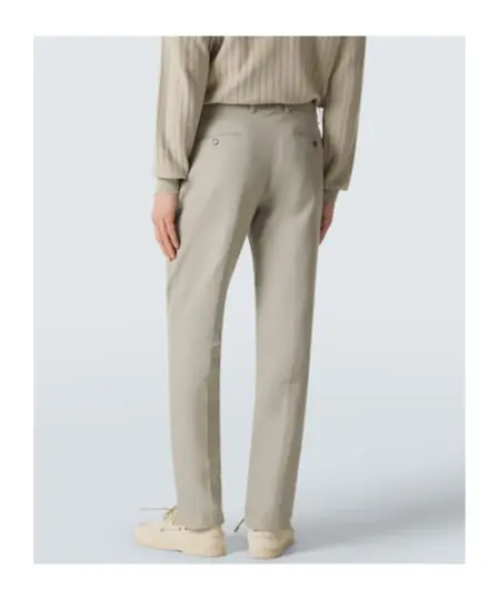 LARDINI Linen, Cotton, And Silk Chinos