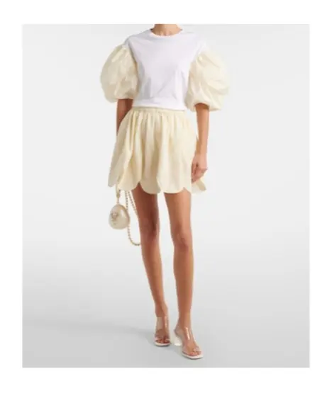 Simone Rocha Poplin Miniskirt