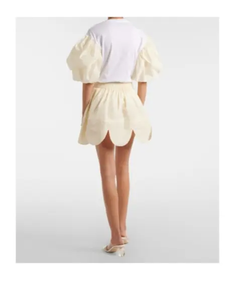Simone Rocha Poplin Miniskirt
