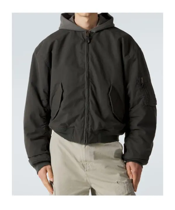 Balenciaga Long-sleeved Hooded Jacket