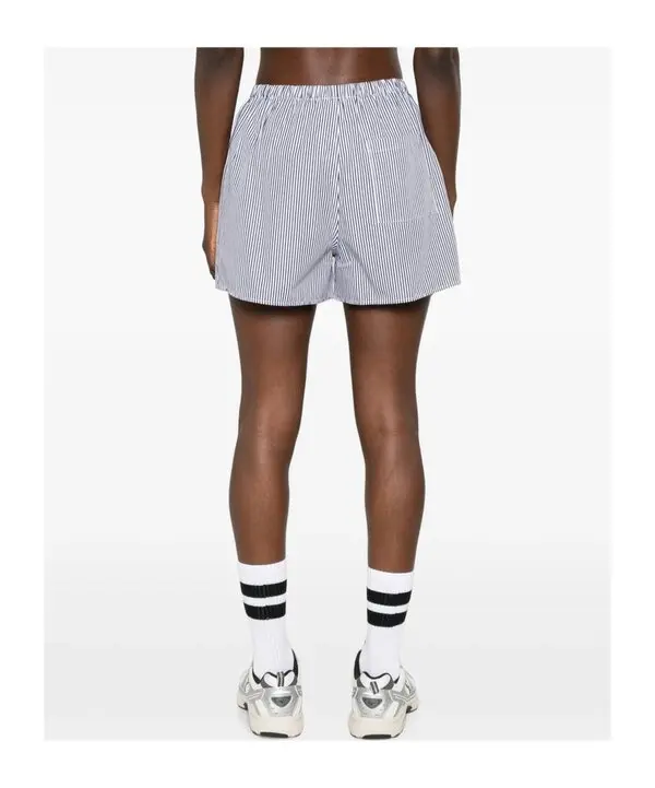 SPORTY  RICH Striped Shorts