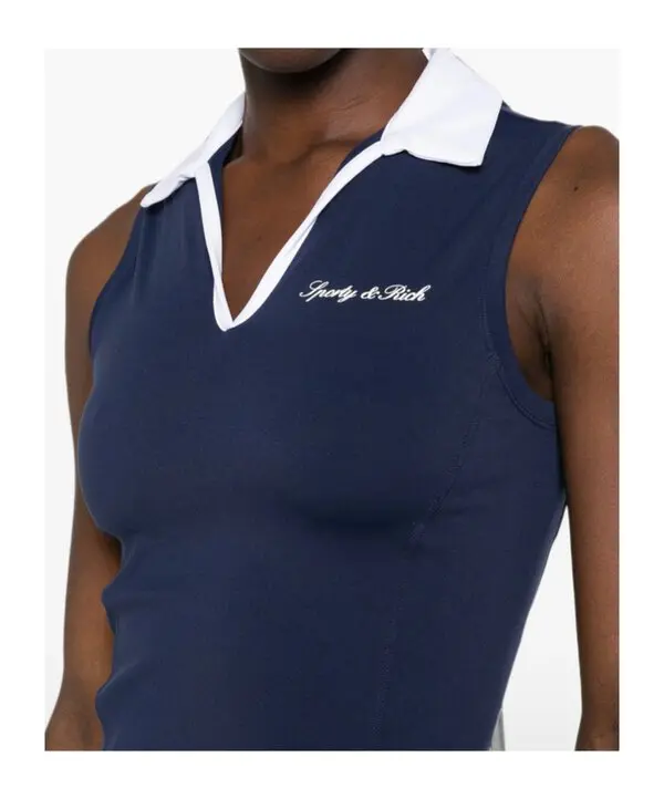 SPORTY  RICH Sporty & Rich Sleeveless Vest