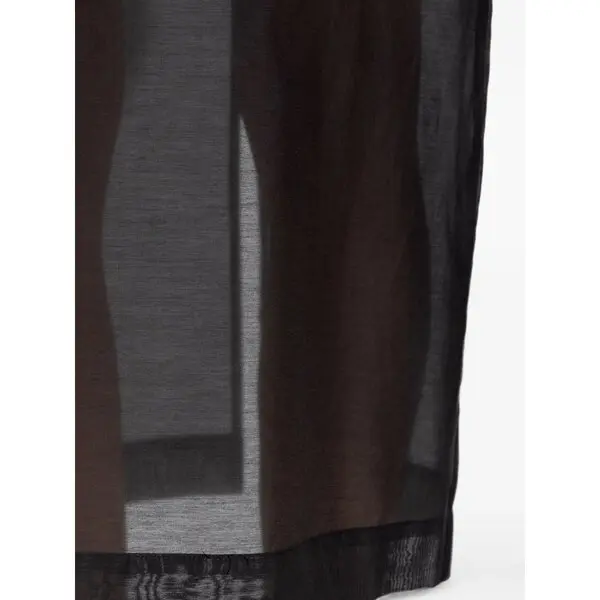 BY MALENE BIRGER Sheer Patchwork Midi Skirt