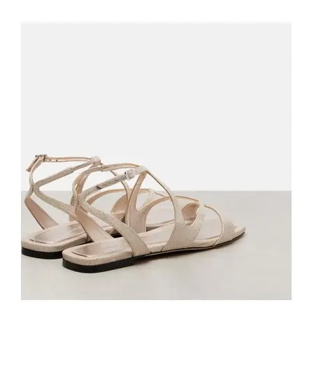 JIMMY CHOO Ayla Leather Sandals