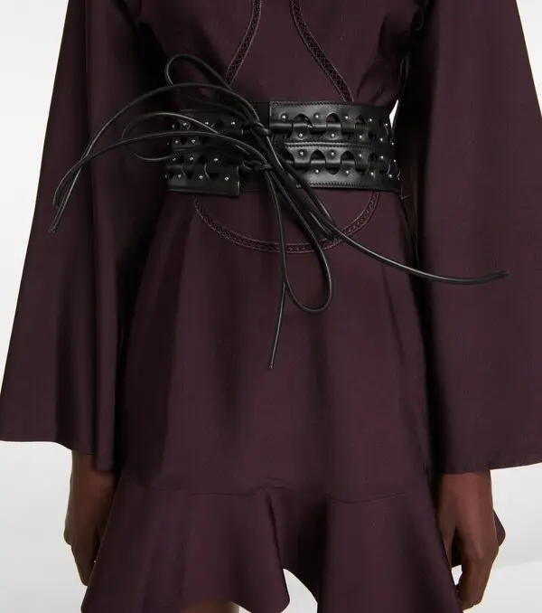 Alaïa Corset Leather Belt
