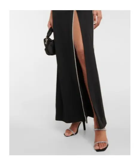 Galvan Crystal Embellished Jersey Gown