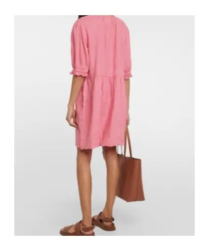 Velvet By Graham & Spencer Short Sleeve Puff Sleeve Mini Dress