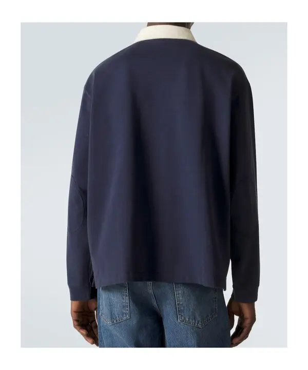 FRAME Knitted Polo Shirt