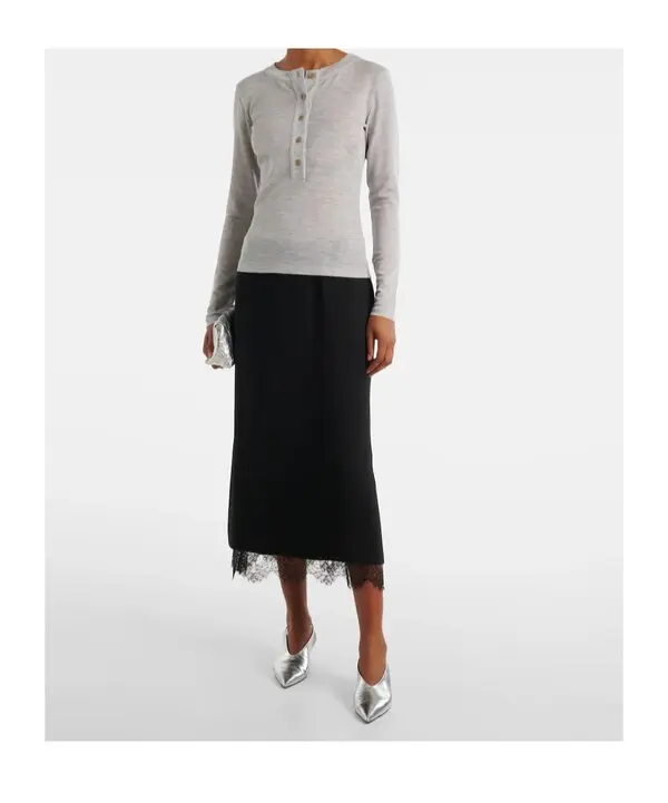 Vince Henley Wool Top