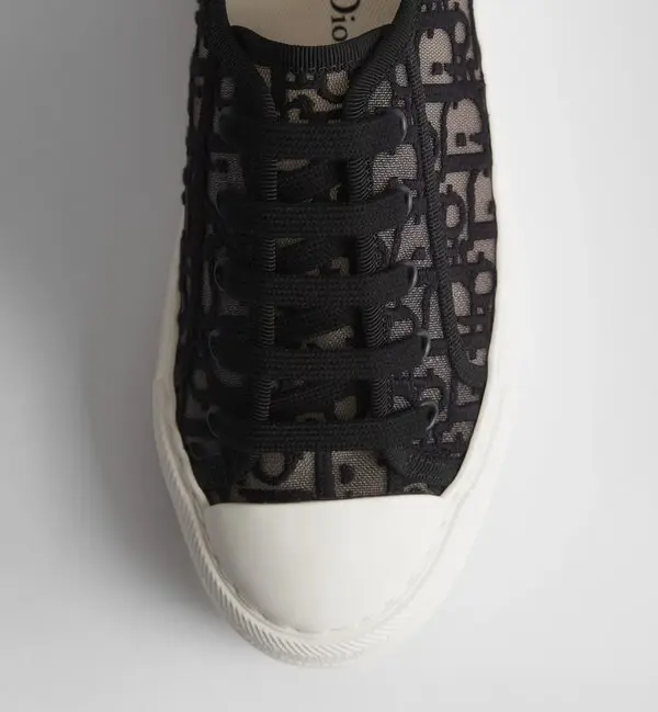 Dior Lace-up Low-top Sneakers - Black