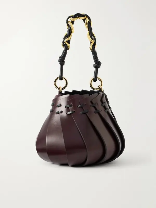 AMANU Burundi Leather Mini Bag - Brown