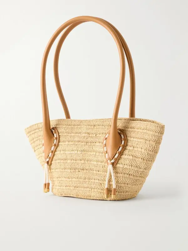 CHRISTIAN LOUBOUTIN Venus Embellished Raffia Tote