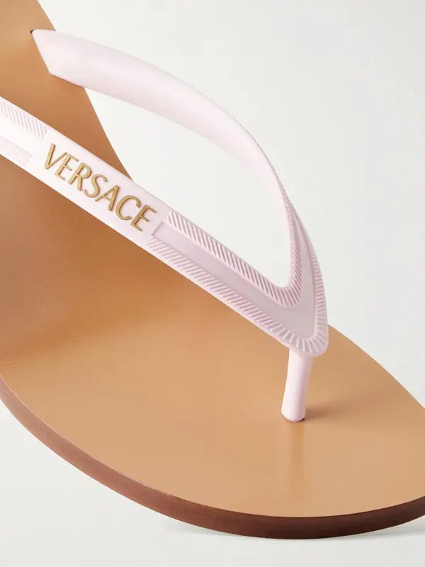 Versace Rubber Thong Sandals